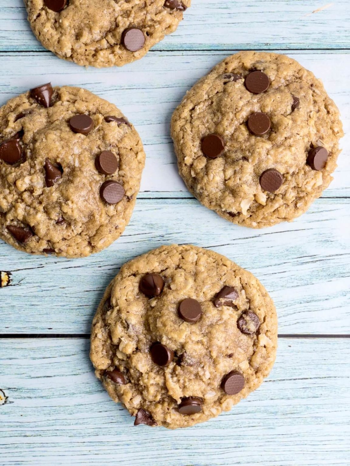 Super soft Monster Cookies (flourless and gluten-free!) - Amycakes Bakes